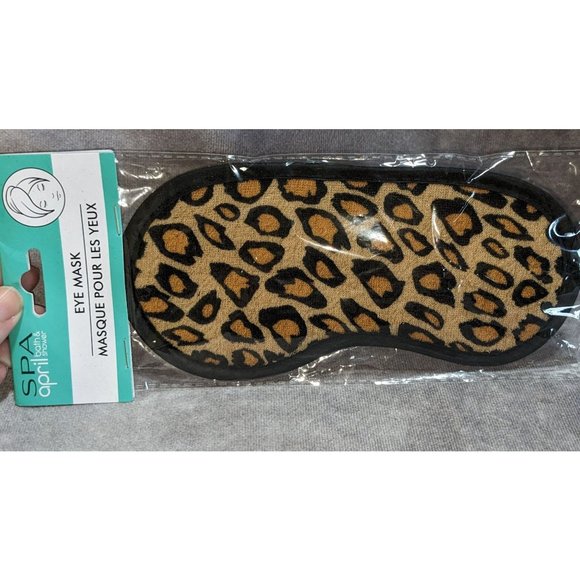 Accessories | Leopard Print Eye Mask | Poshmark
